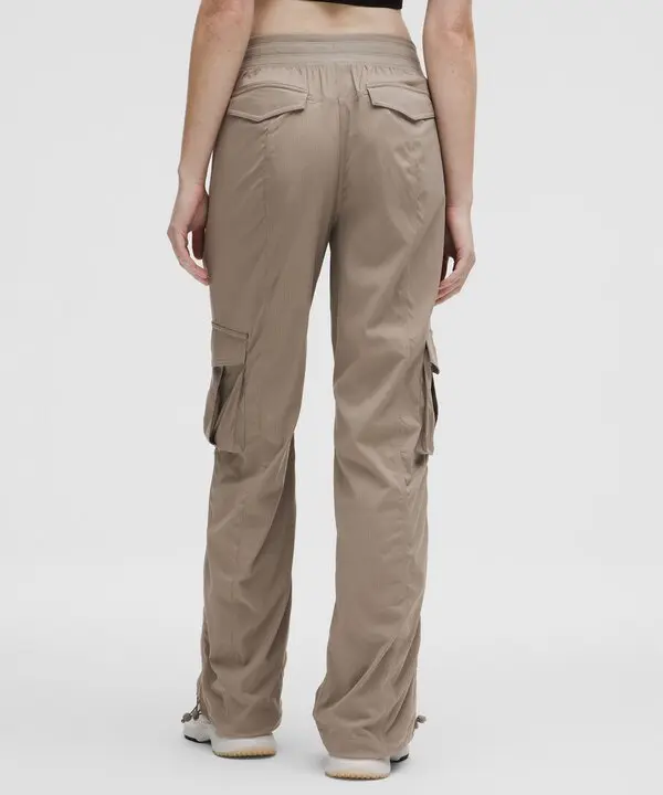 Lululemon Dance Studio Relaxed-Fit Mid-Rise Cargo Pant - Warm Ash